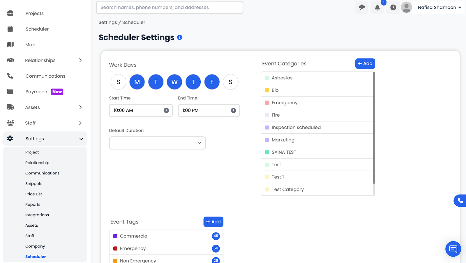 How Do I Access and Customize Scheduler Settings in Albi?