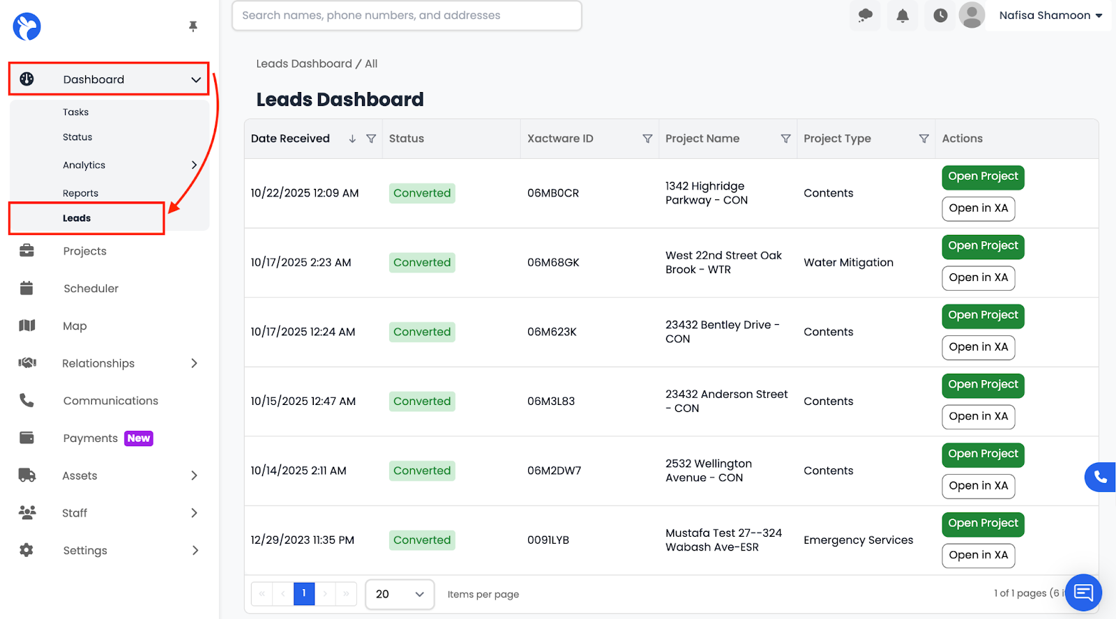 What Are Leads in Albi and How Do I Access the Leads Dashboard?