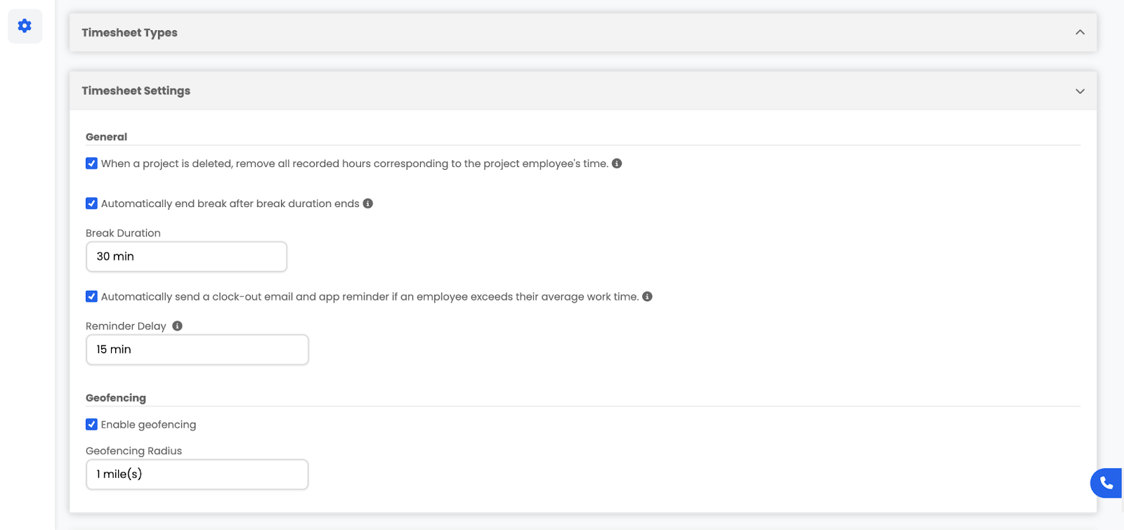 How Do Timesheets and Time Tracking Settings Work in Albi?