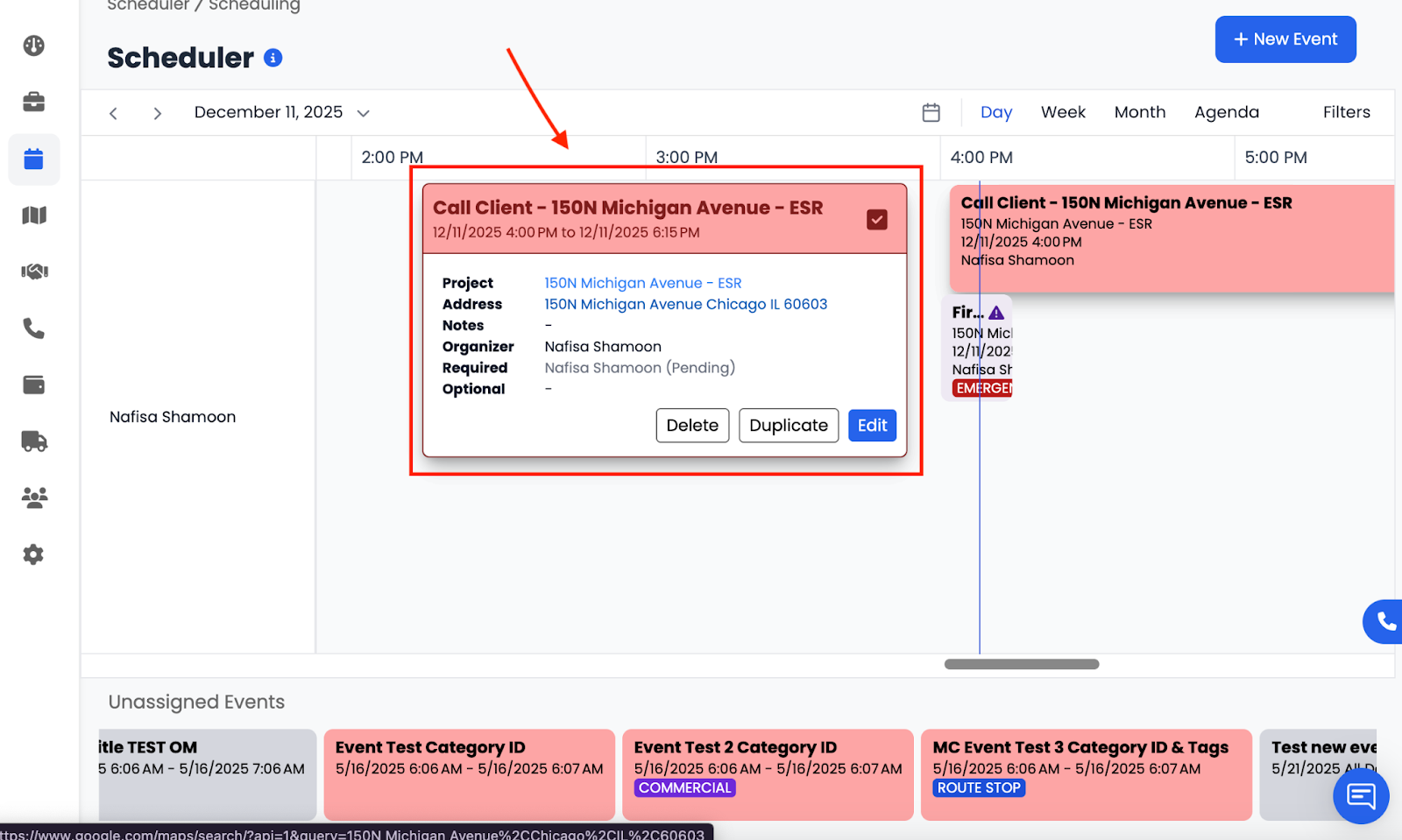 How Do I View, Edit, or Update Events in the Scheduler?