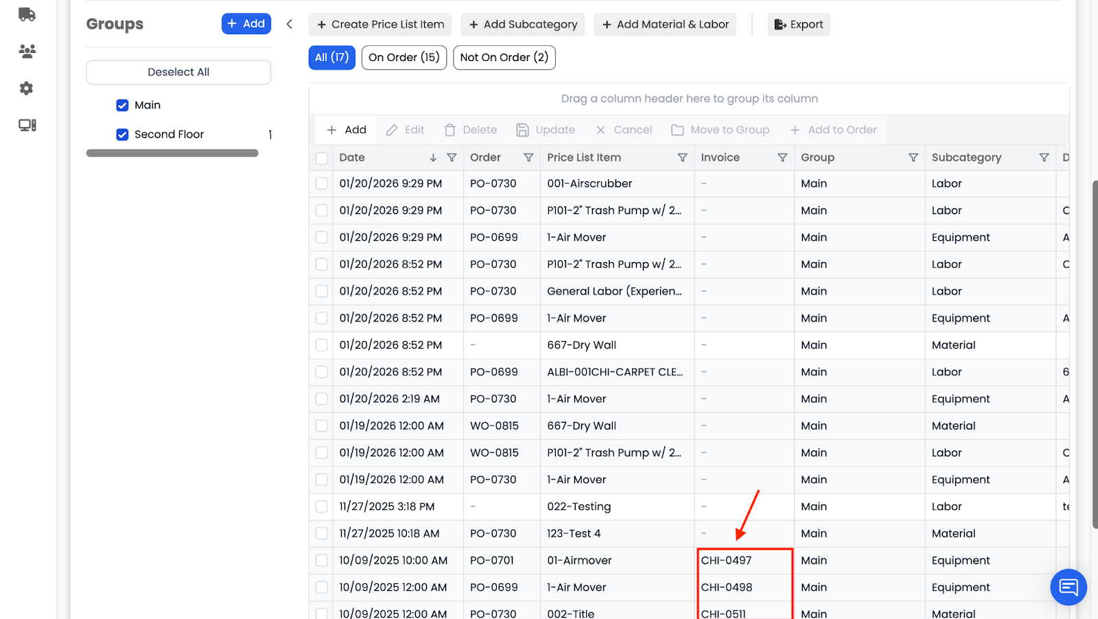 How Do I Customize Columns and Where to Find Invoices Linked to Items ...